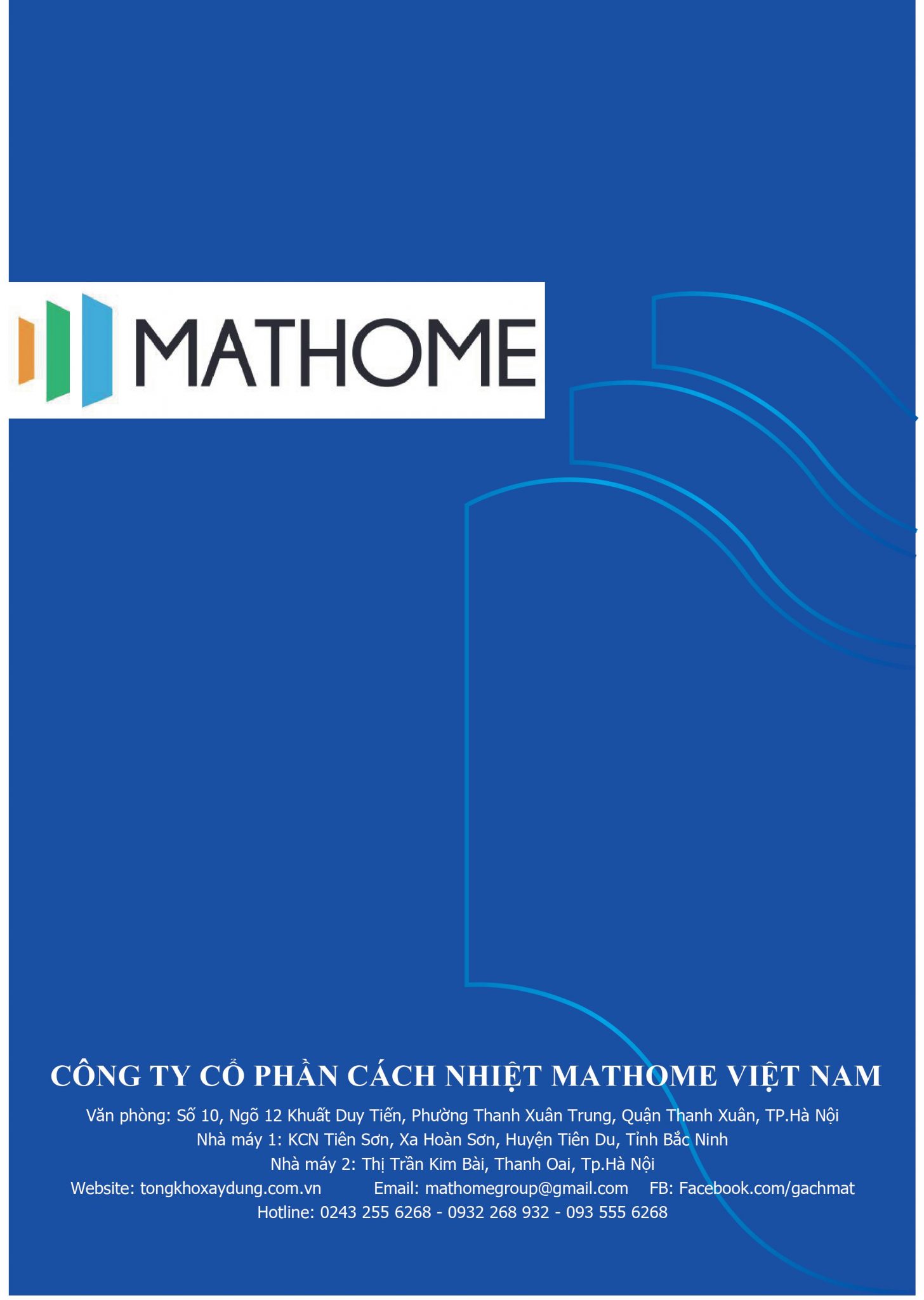 CATALOGUE PANEL CÁCH NHIỆT - Mathome