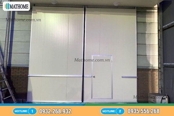 Đặc điểm cửa lùa panel, phụ kiện cửa lùa panel - Mathome
